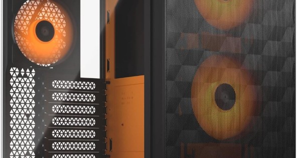 Fractal Pop Air RGB Orange Core TG Clear Tint - Pop Air RGB Orange Core ...