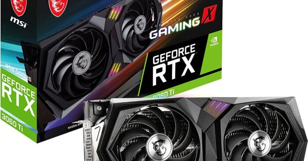 Buy MSI RTX 3060 Ti GAMING X Graphics Card 8GB GDDR6 in Egypt ...
